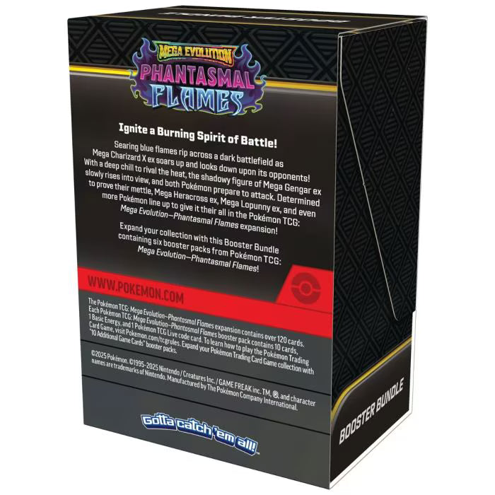 Pokémon Mega Evolution Phantasmal Flames - Booster Bundle – Beam Card Shop