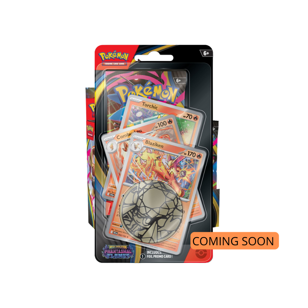 Pokémon Mega Evolution Phantasmal Flames - Premium Checklane - Coming ...
